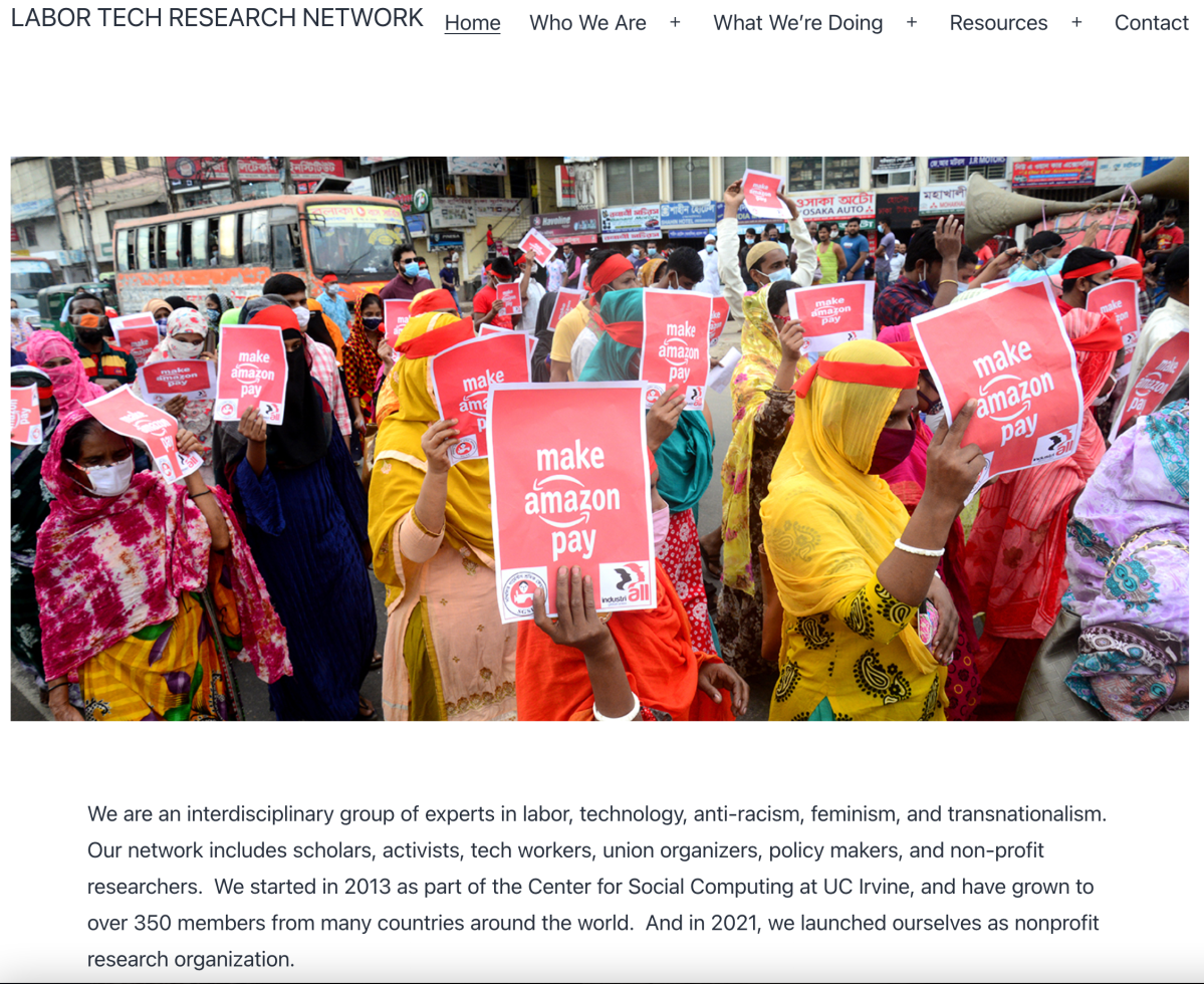 Labor Tech Research Network – Stephanie Beth Jordan